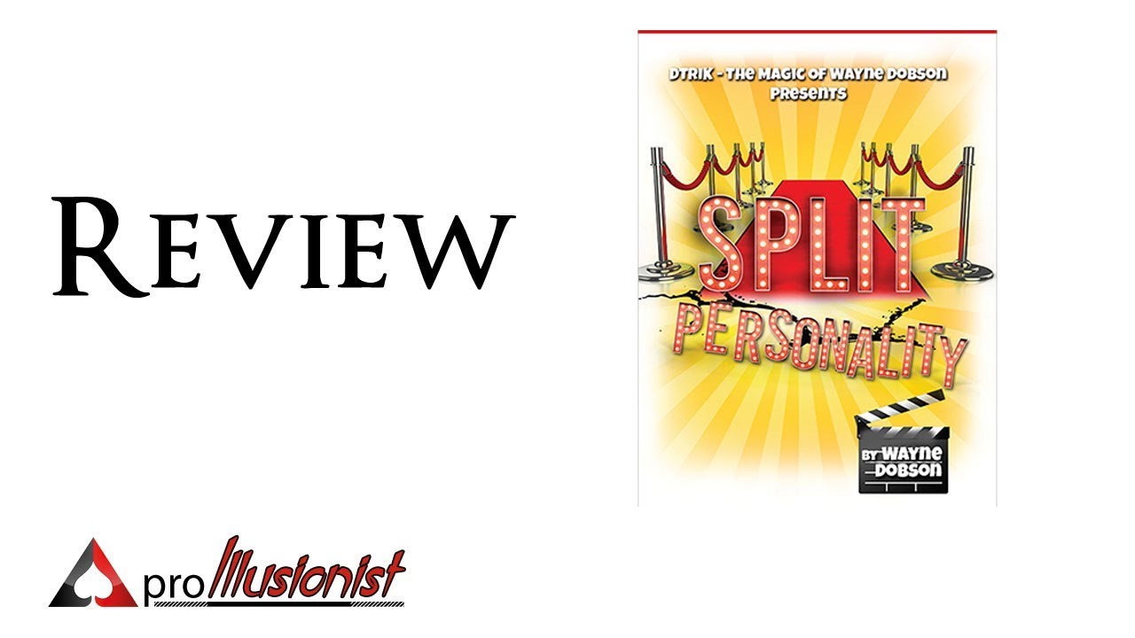 Split Personality by Wayne Dobson - Review - DEUTSCH - YouTube