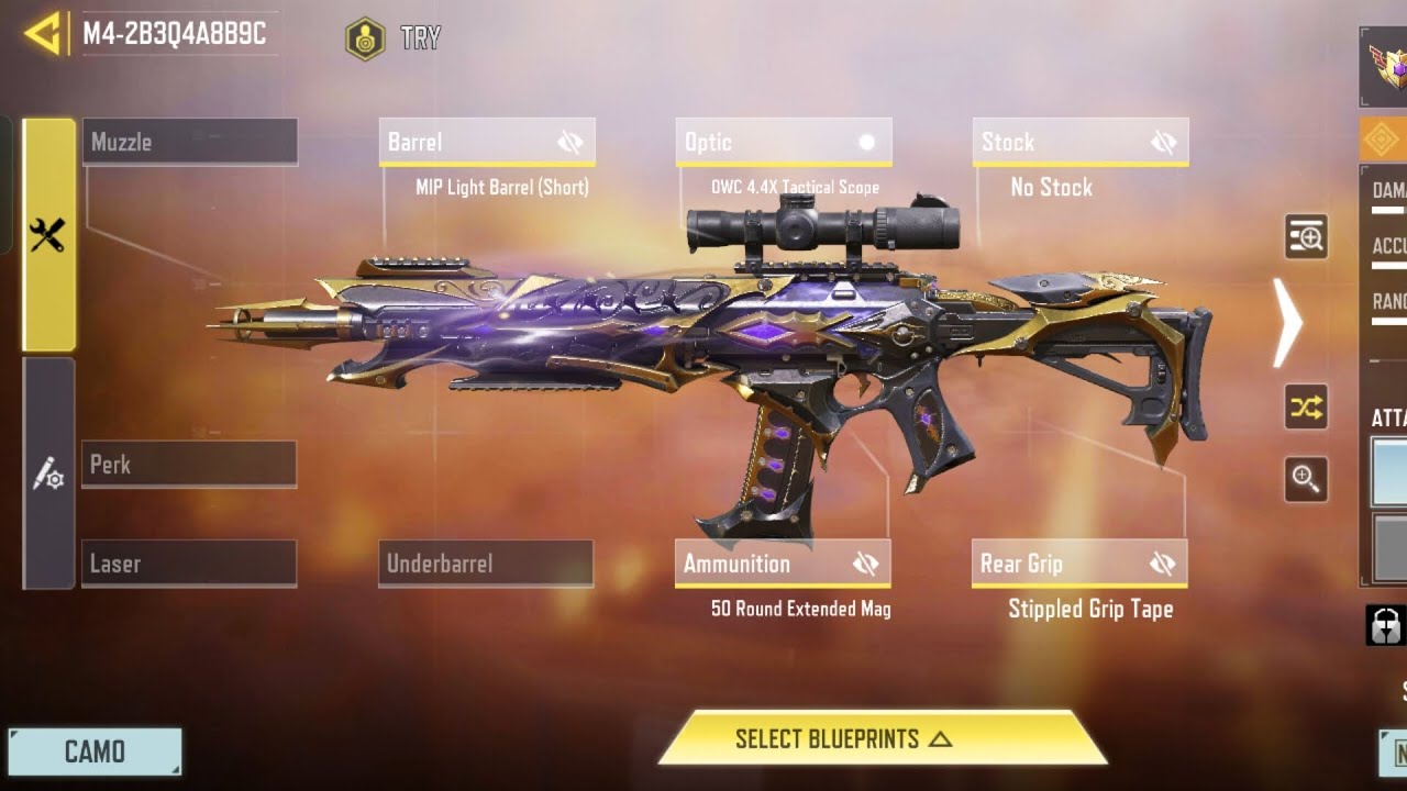 M4 mythic IN BATTLE ROYALE WITH OWC 4.4x tactical Scope 😂😂 With random ...