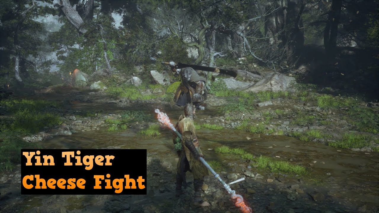 Black Myth Wukong - Yin Tiger Cheese Fight - YouTube