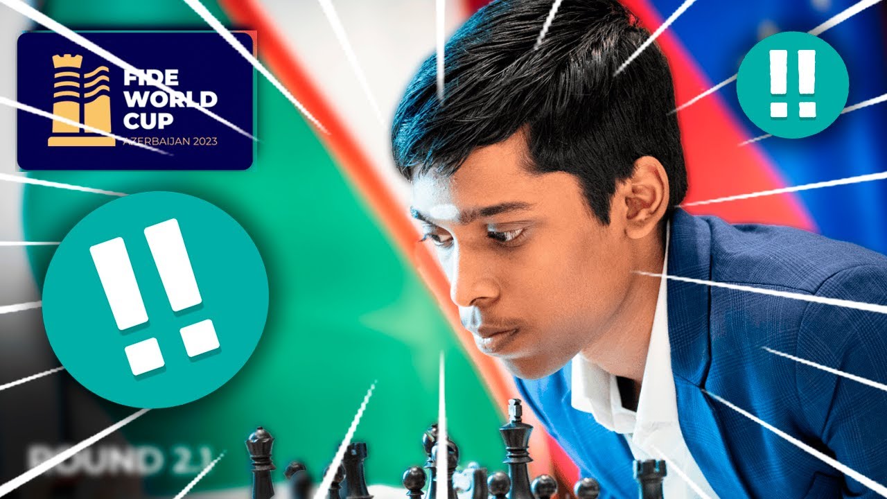 Praggnanandhaa DESTROY Lagarde, Maxime !! - YouTube