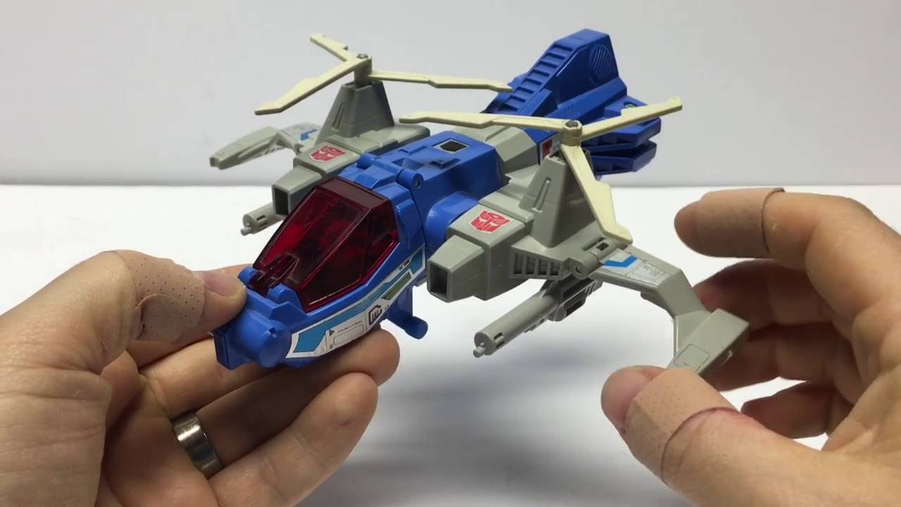 G1 Transformers Highbrow Headmaster 1987 Review - YouTube