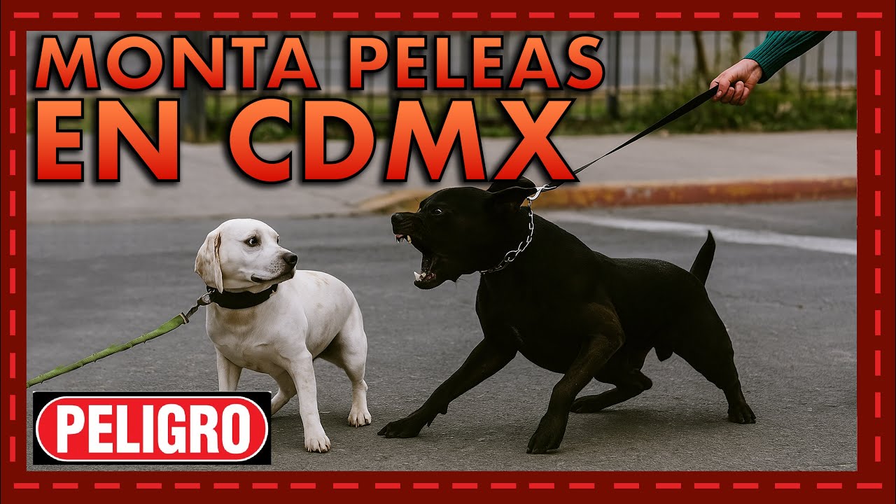 ¡Alerta en CDMX! Monta peleas de perros: lo que debes saber 🆘🐶 - YouTube