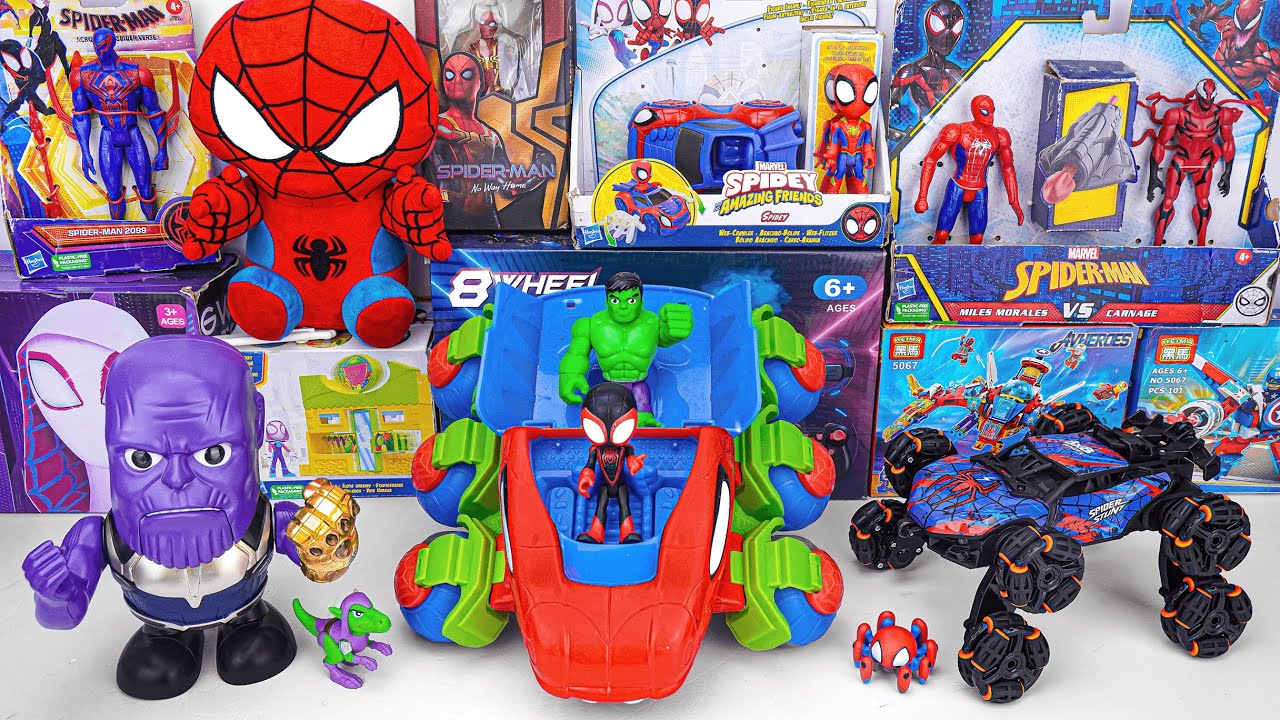 Marvel Spiderman Toys Unboxing Review | Spider Man Mask | Spider Man ...
