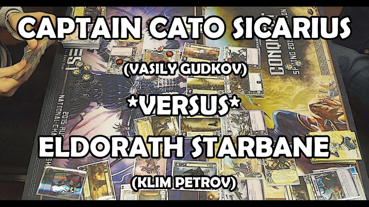 Captain Cato Sicarius versus Eldorath Starbane - Warhammer 40,000 ...