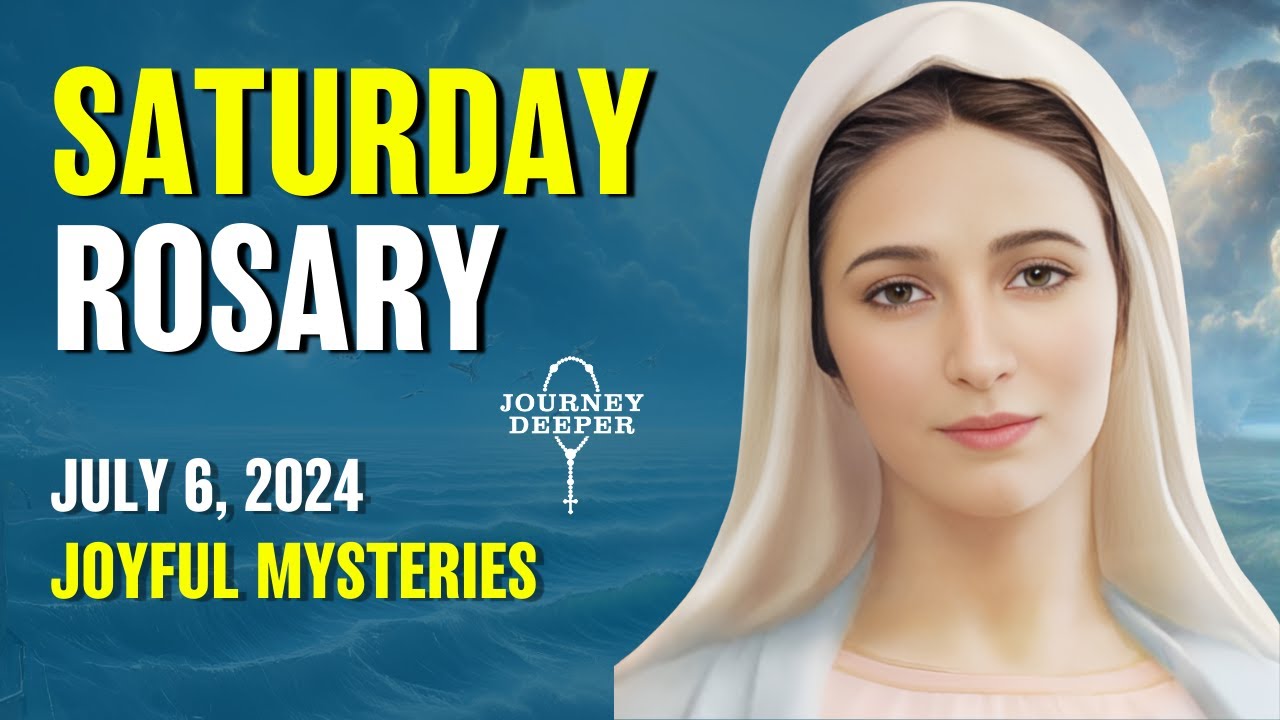 Saturday Rosary ️ Joyful Mysteries of the Rosary ️ July 6, 2024 VIRTUAL ...