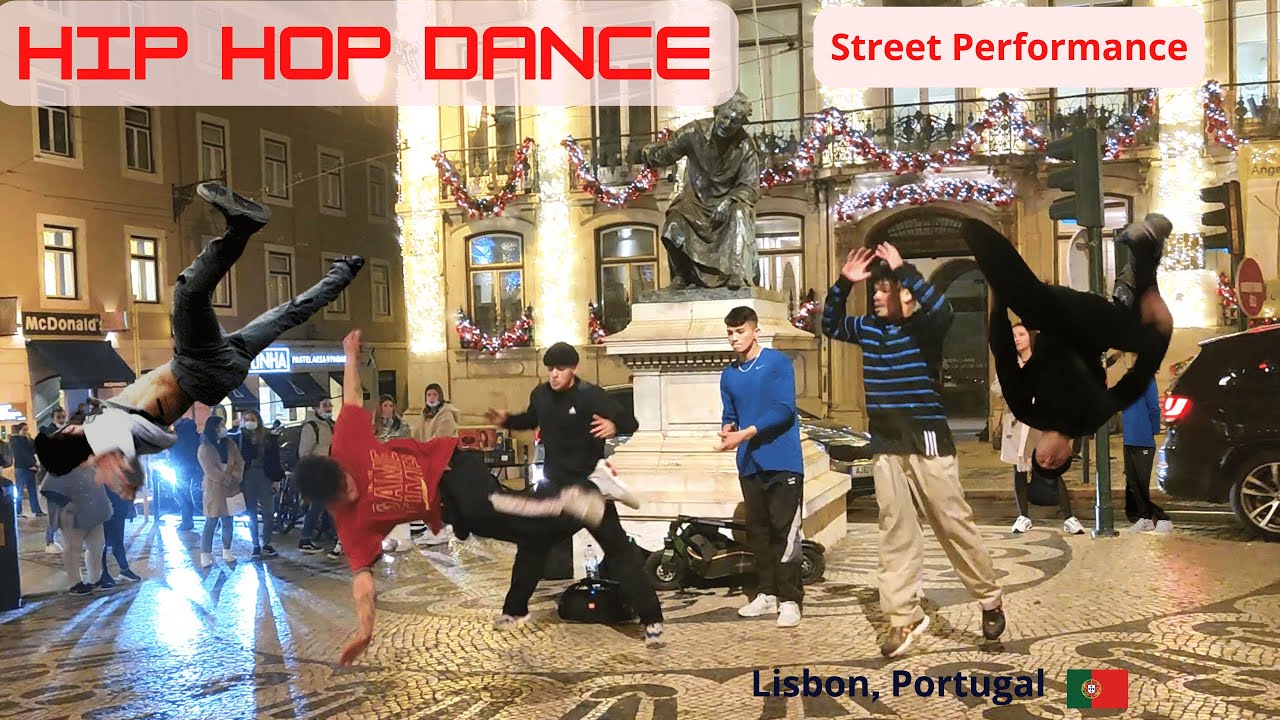 This Street Dance Performance is CRAZY! (Hip-Hop) Lisbon Portugal - YouTube