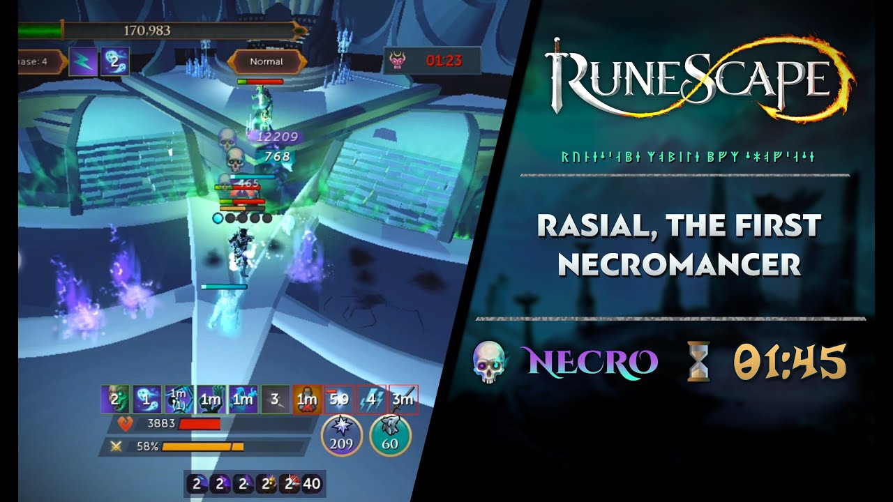 Rasial, the First Necromancer (Necromancy) | RuneScape Mobile PVM - YouTube