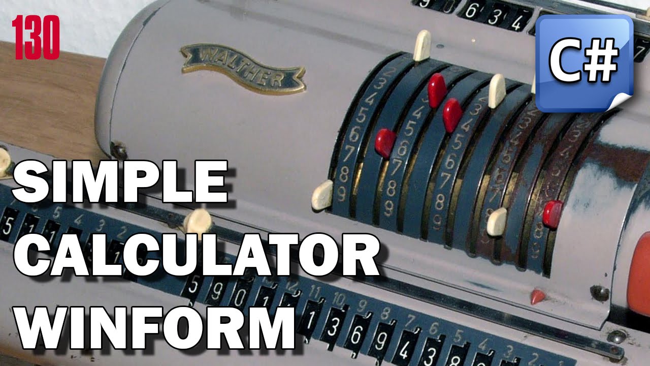 C Programming How To Make Gui Calculator Youtube 4307