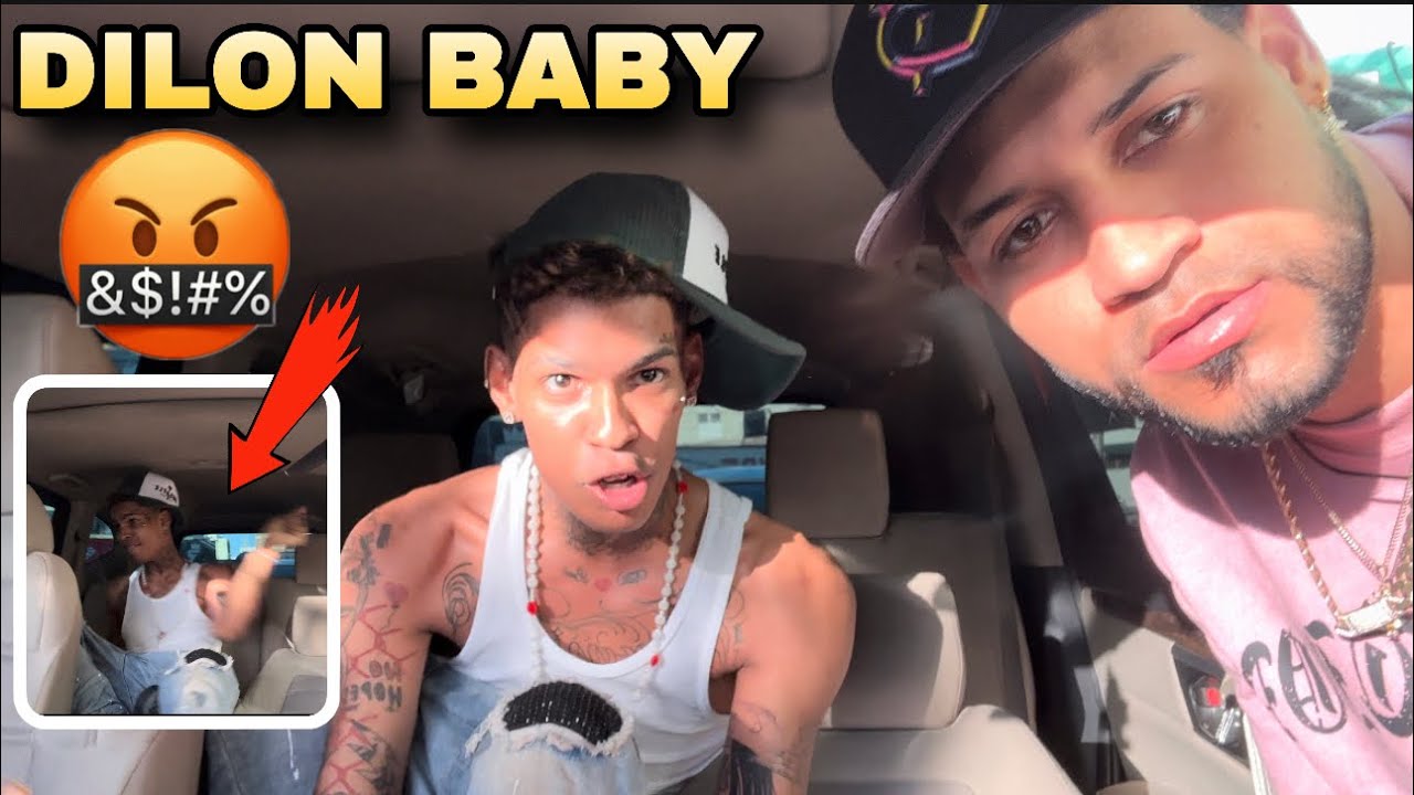 Dilon baby se sale de control en plena entrevista - YouTube