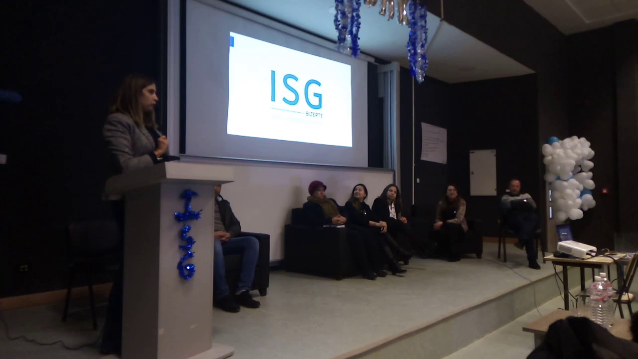 Présentation de l'ISG Bizerte par Mme Inès Ben Zoubir - YouTube