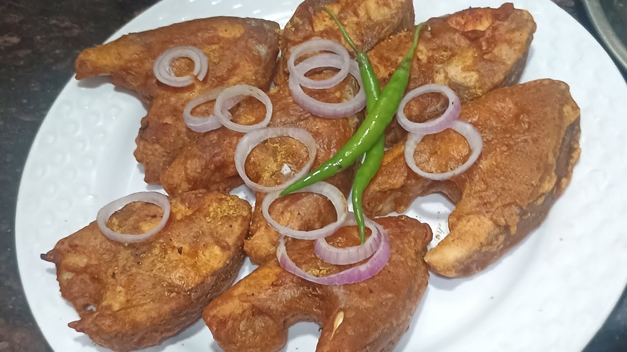 rahu fish fry | tasty and crispy recipe | easy to cook for beginners ...