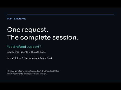 Claude Code + RingFrame: From Refund Request to Intent Review