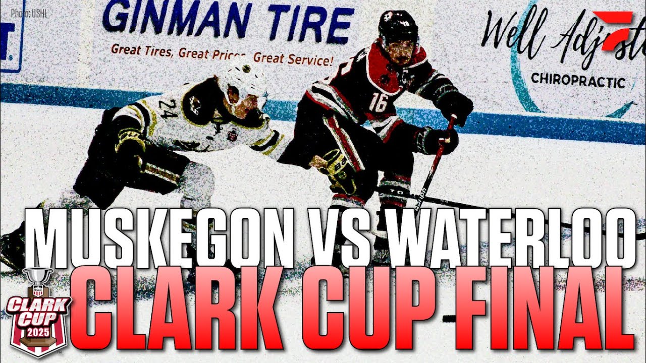 USHL Clark Cup Final Game 5 - Muskegon Lumberjacks vs Waterloo Black ...
