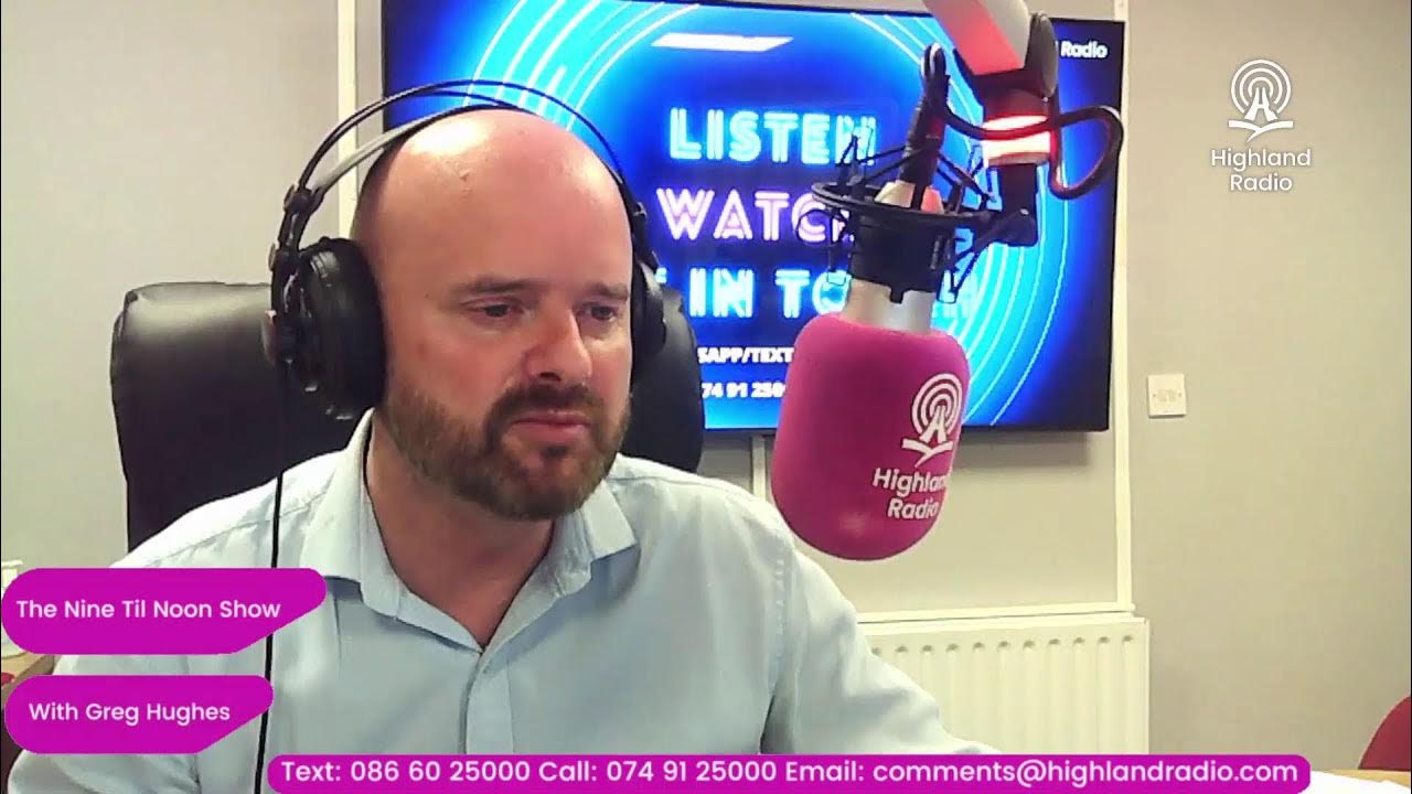 It's Greg Hughes with the Nine 'til Noon Show on Highland Radio - YouTube