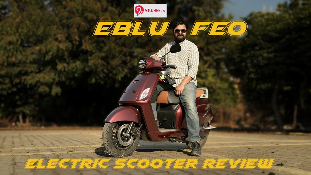 Eblu FEO Electric Scooter First Ride Review | Behtar Family Scooter ...