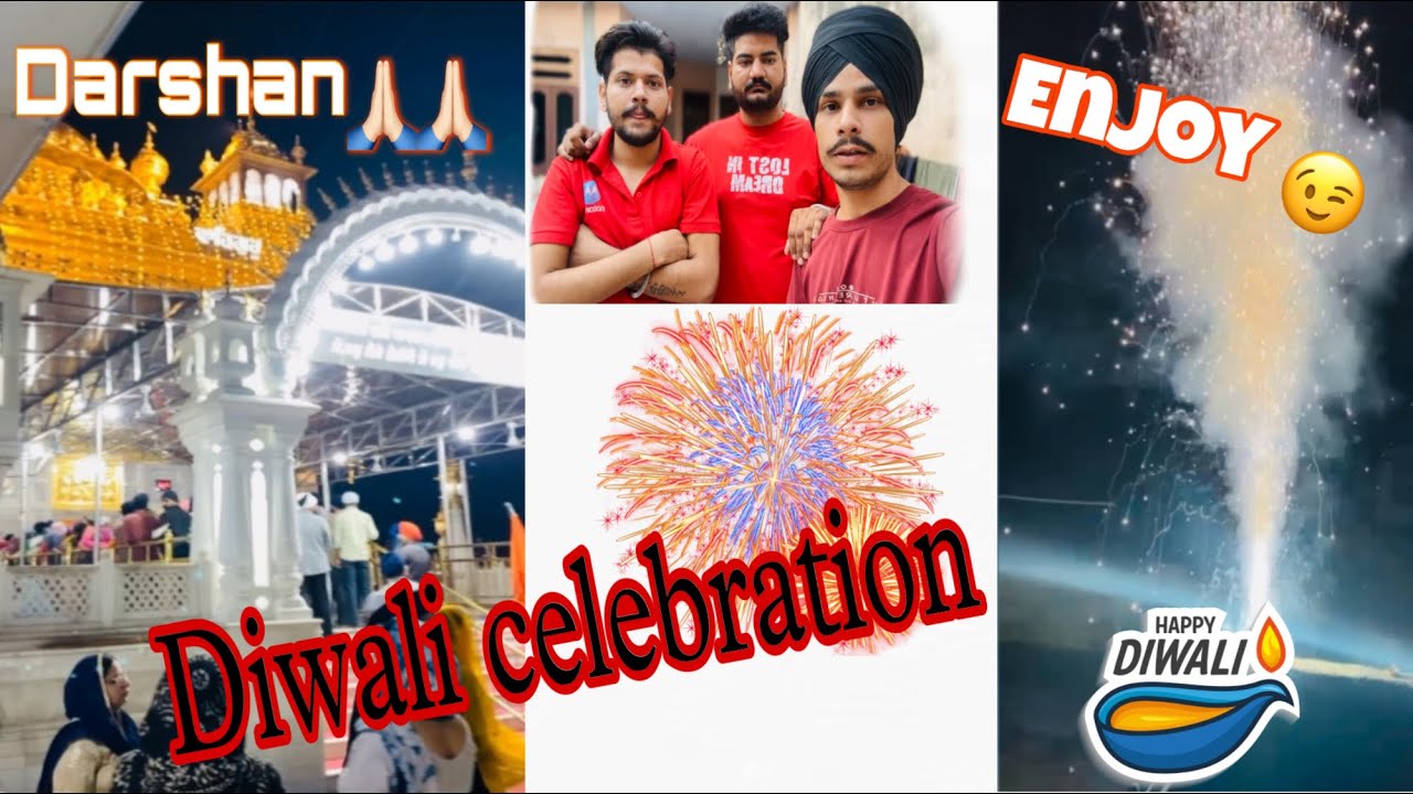 Diwali celebrating with Praa | darshan shri darbar sahib,tarn Taran ...