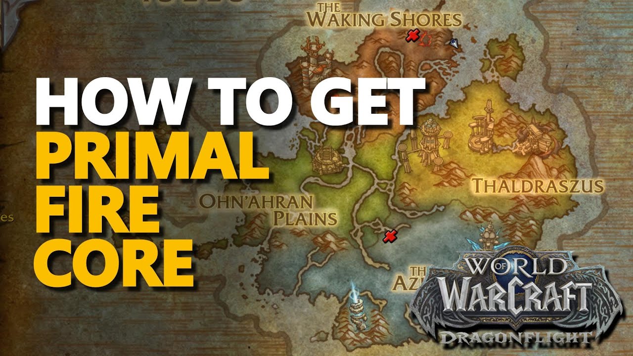 How to get Primal Fire Core WoW - YouTube