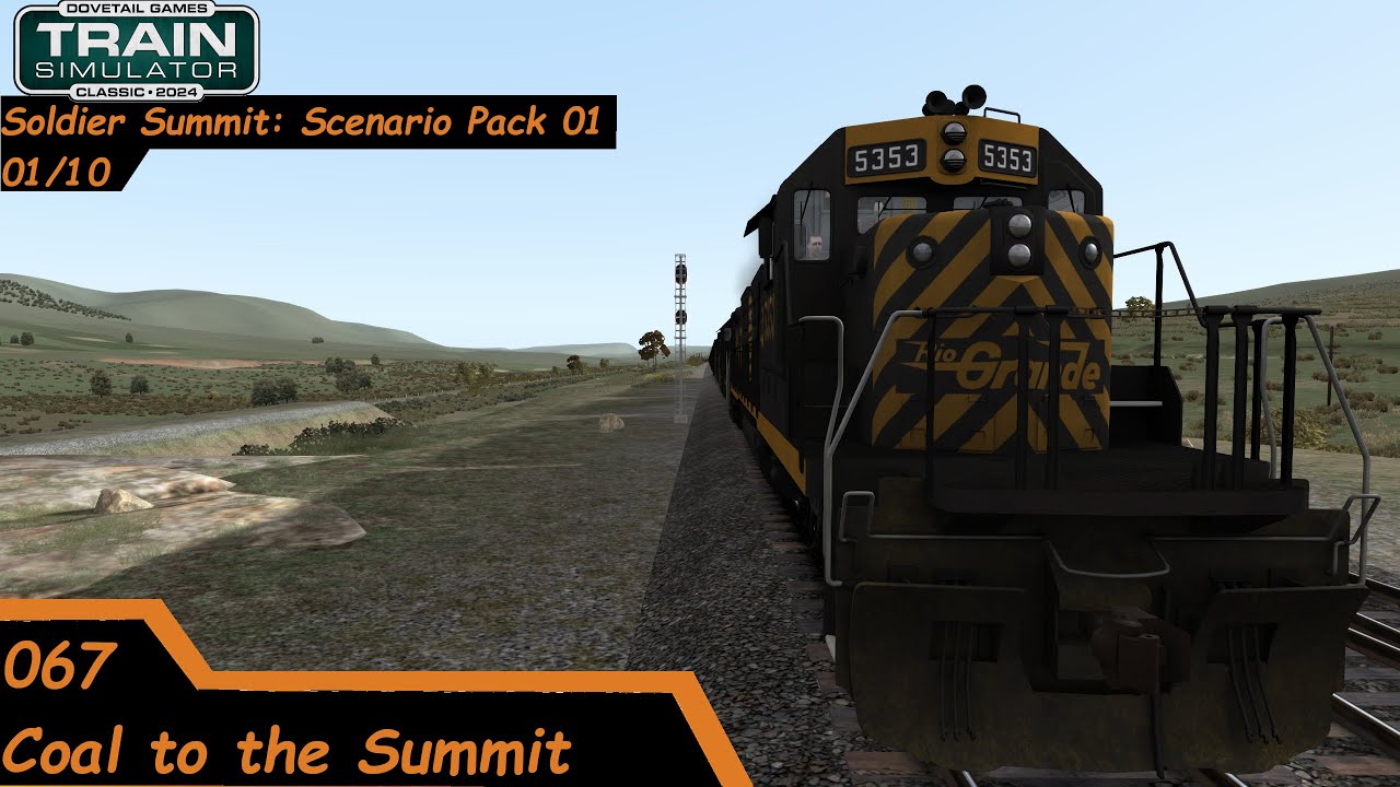 Soldier Summit. Coal to the Summit - Scenario Pack 01 - EMD SD40T-2 D ...