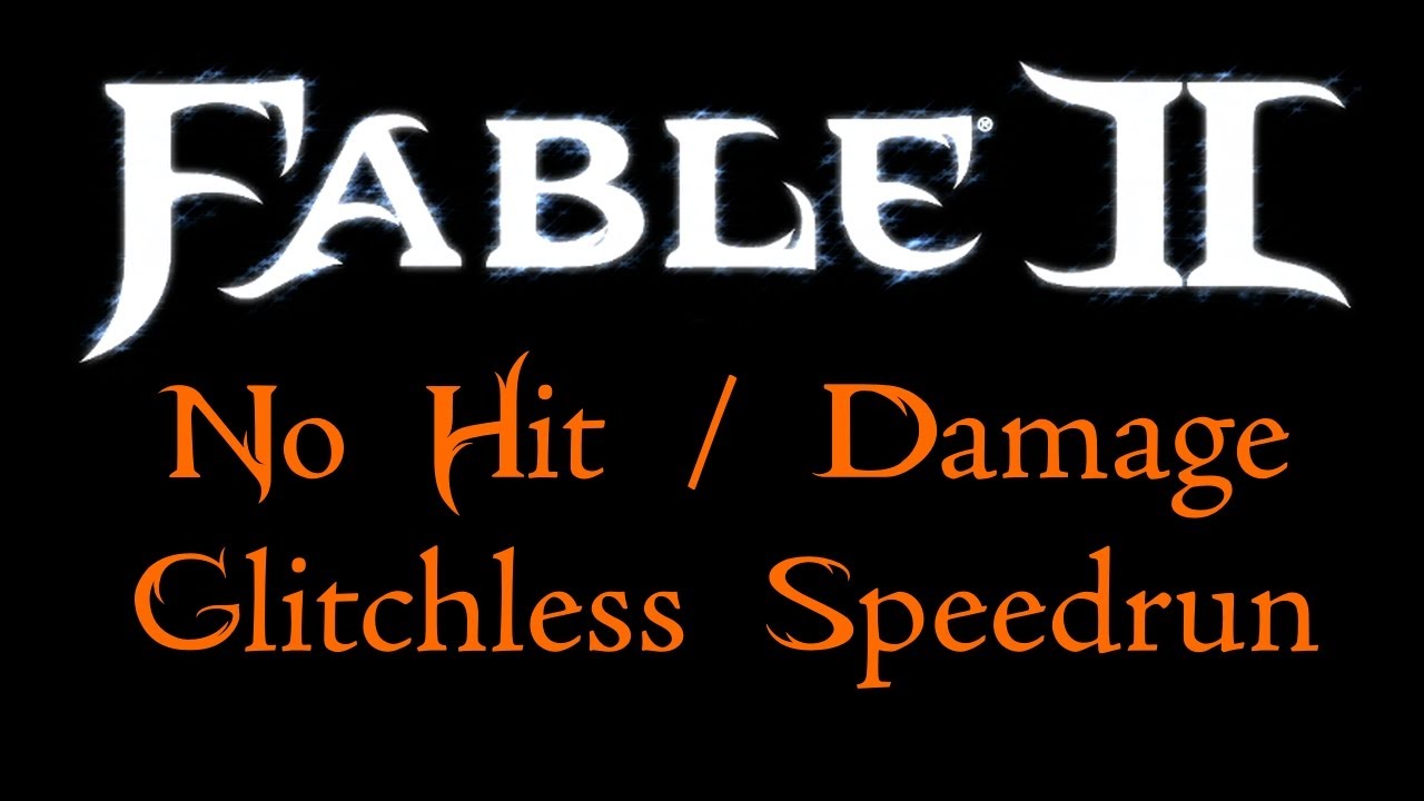 Fable 2 No Hit Speedrun in 3:13:07 [Glitchless, 1 controller only] - YouTube