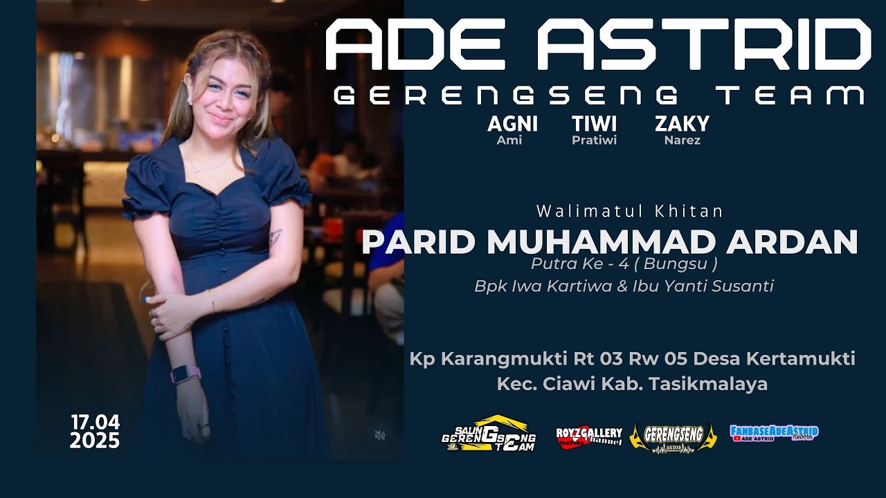 Live GERENGSENG TEAM X DEDE RISTY SESSION 02 | Birthday Party ADE ...