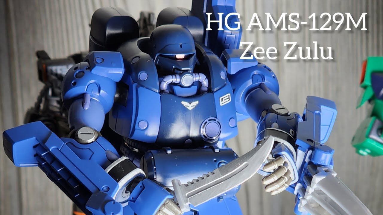 HG AMS-129M Zee Zulu Build - YouTube