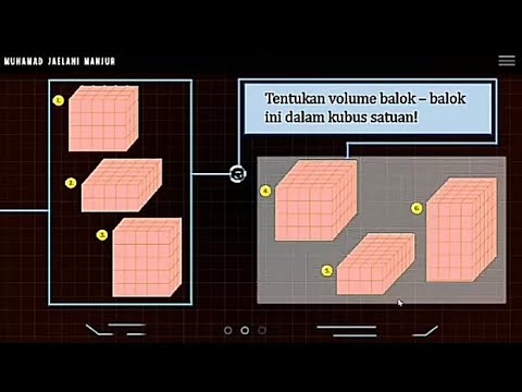 MATEMATIKA KELAS 5 - Cara Mudah Menentukan Volume Balok dengan Kubus ...