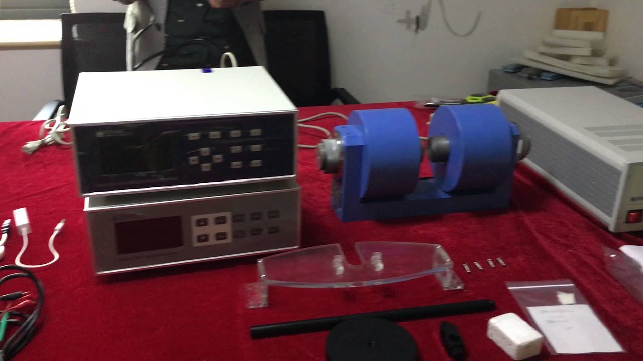 Hall effect measurement system - YouTube