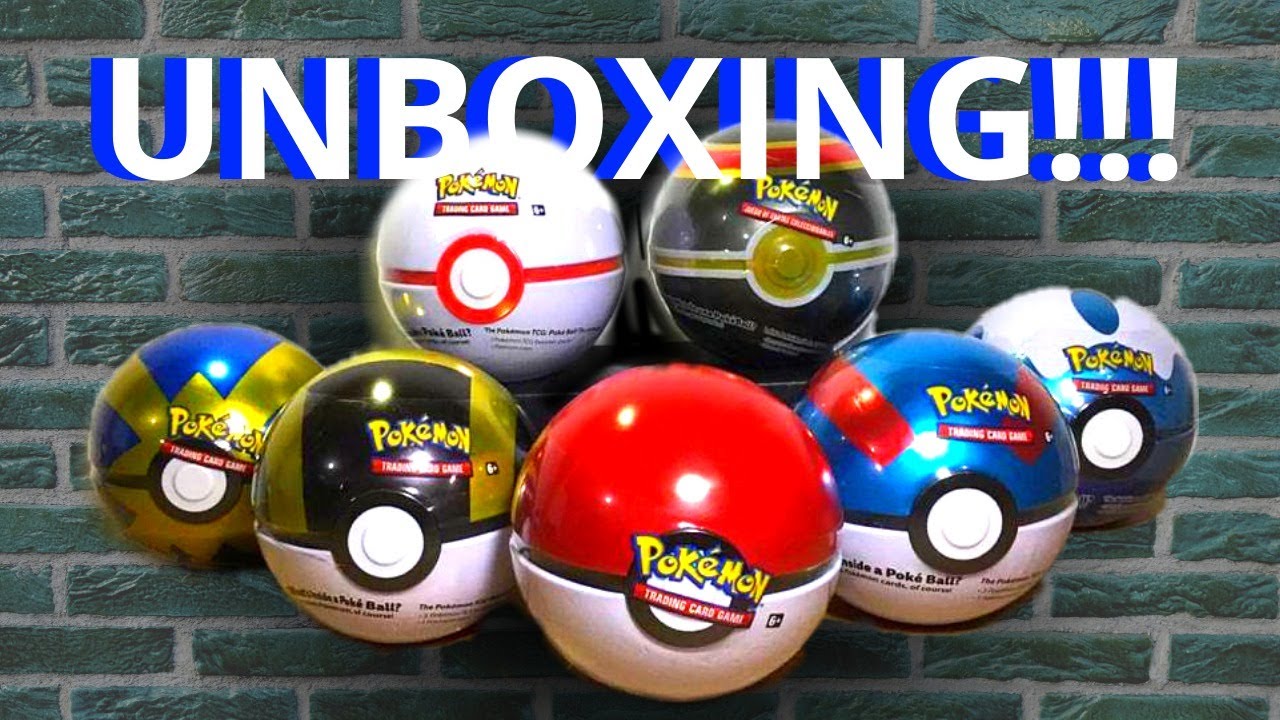 Unboxing Pokemon - Latas pokebolas - YouTube