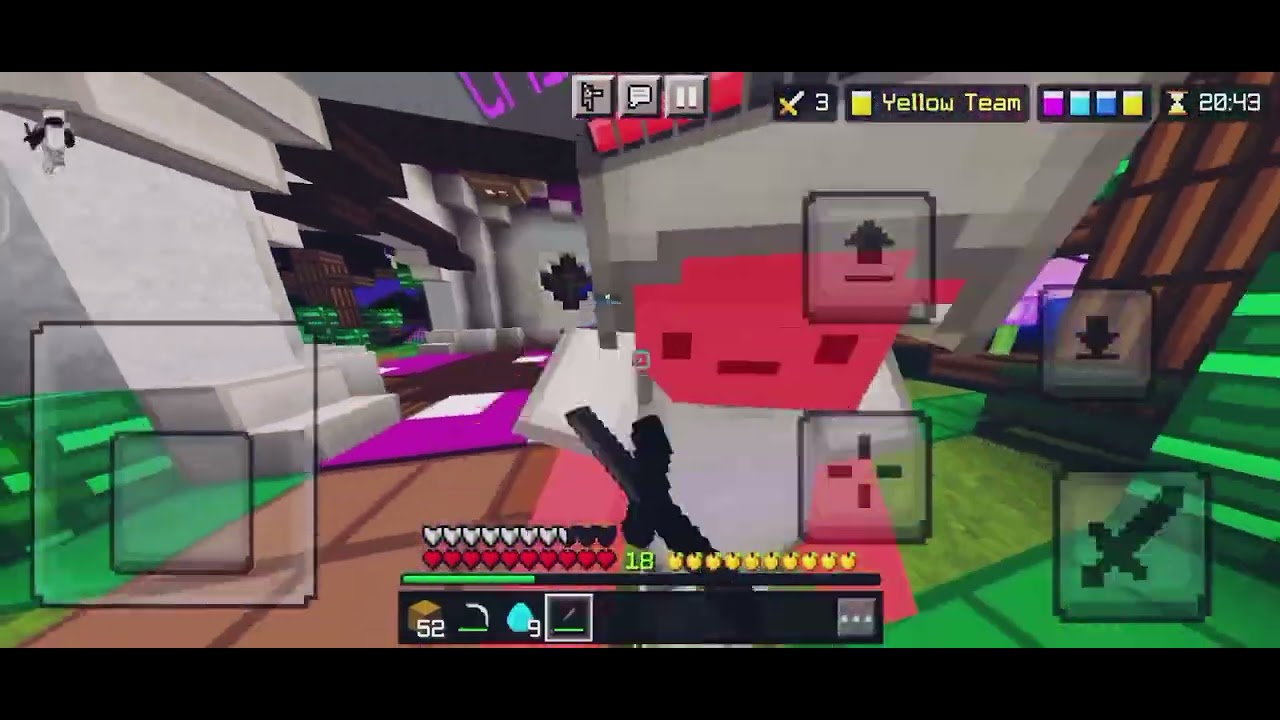Minecraft | Bad Ping | Hive Bedwars 8 Minute Uncut. - YouTube