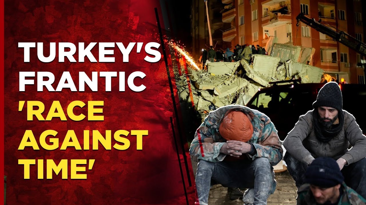 Turkey Earthquake Live : Rescuers Race to Find Survivors From Rubble As ...