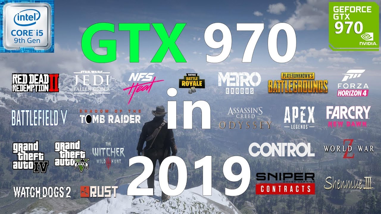 GTX 970 Test in 25 Games in 2019 - YouTube