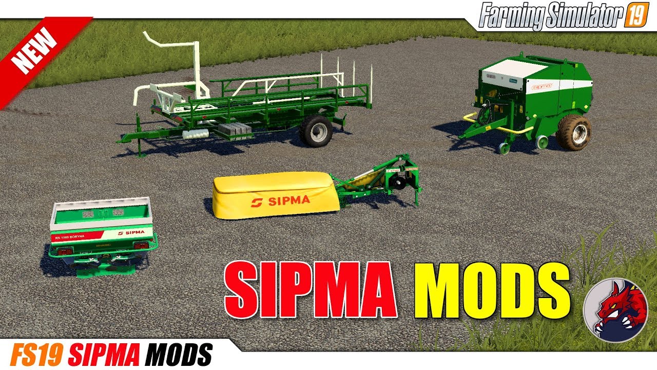 FS19 | SIPMA Mods - review - YouTube