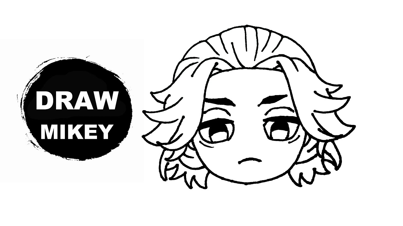 How To Draw Mikey Tokyo Revenger Easy|how To Draw Anime Step By Step ...