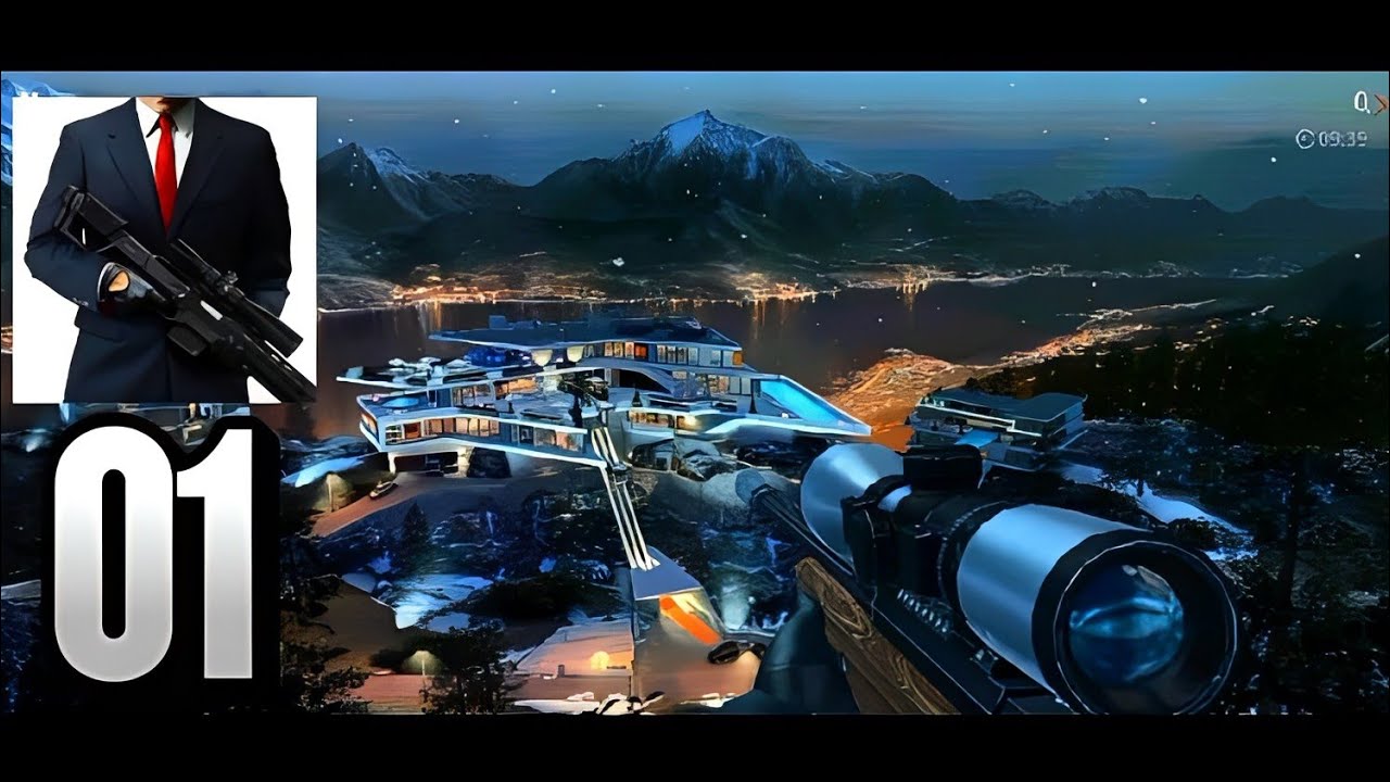 Hitman Sniper - Gameplay walkthrough - Part 01 (iOS, Android). - YouTube