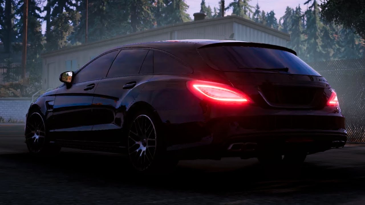MERCEDES CLS 63 Touring - Моя Тень (BeamNgDrive Cinematic) - YouTube