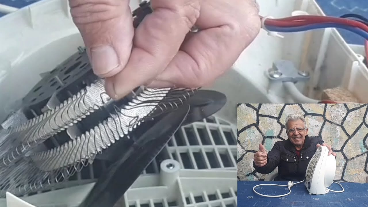 Αερόθερμο επιδιόρθωση Air heater repair - YouTube