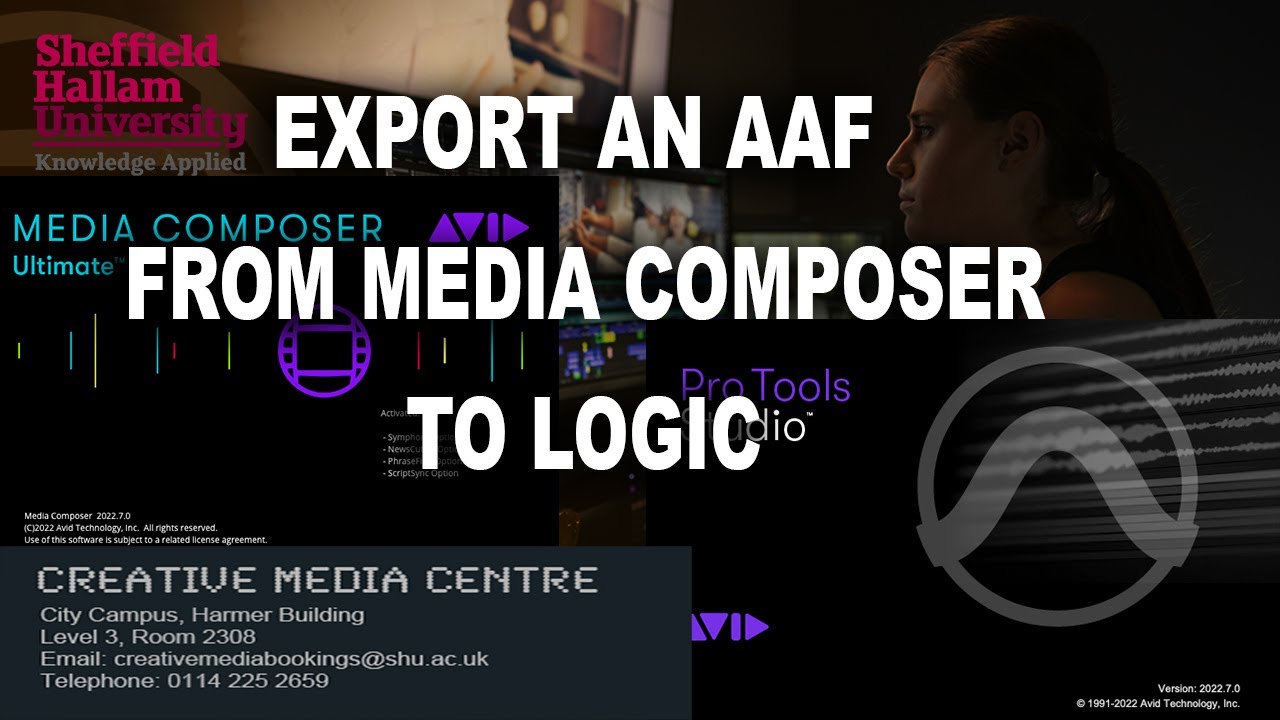 Export an AAF from Media Composer 2024 - YouTube