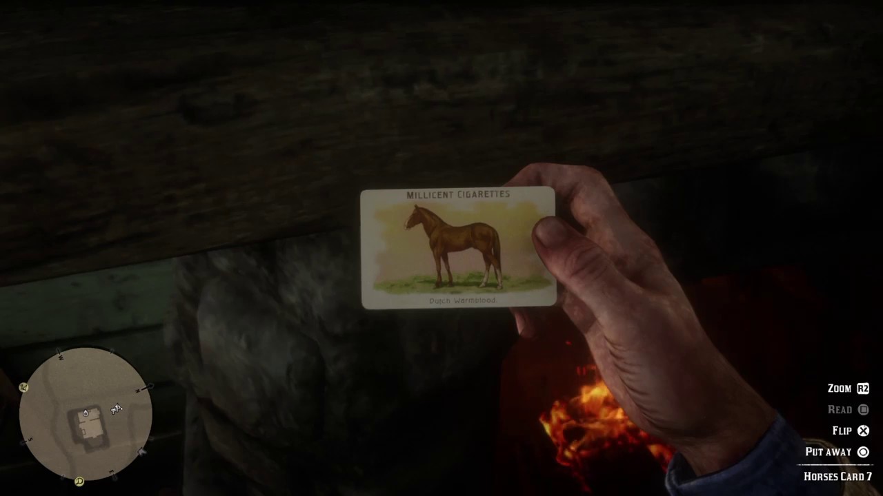 Horses Card 7 Location #RDR2 #CigaretteCards - YouTube
