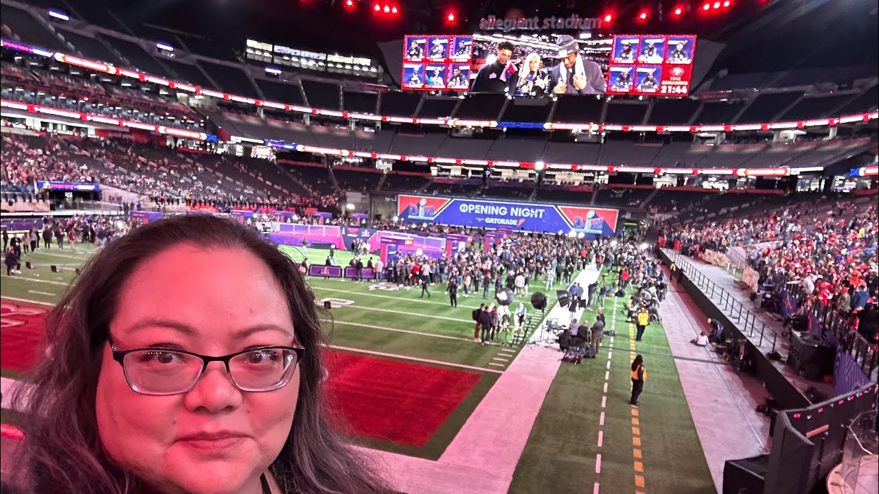 Opening Night Super Bowl LVIII Las Vegas Allegiant Stadium - YouTube