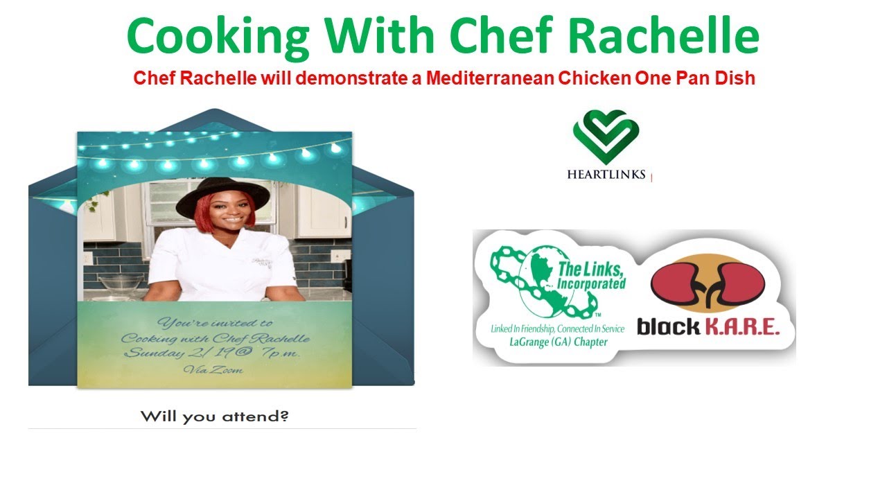 Healthy Cooking Experience with Chef Rachelle - YouTube