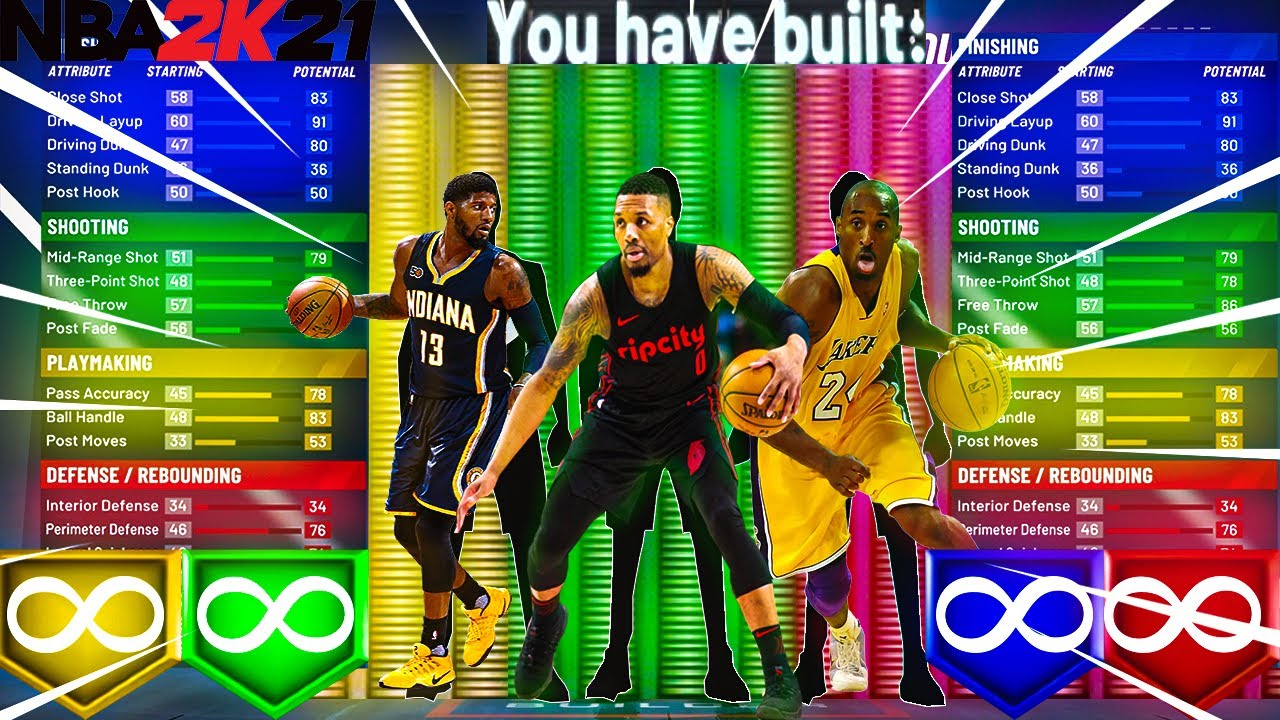 THE TOP 5 BEST BUILDS IN NBA 2K21! - YouTube