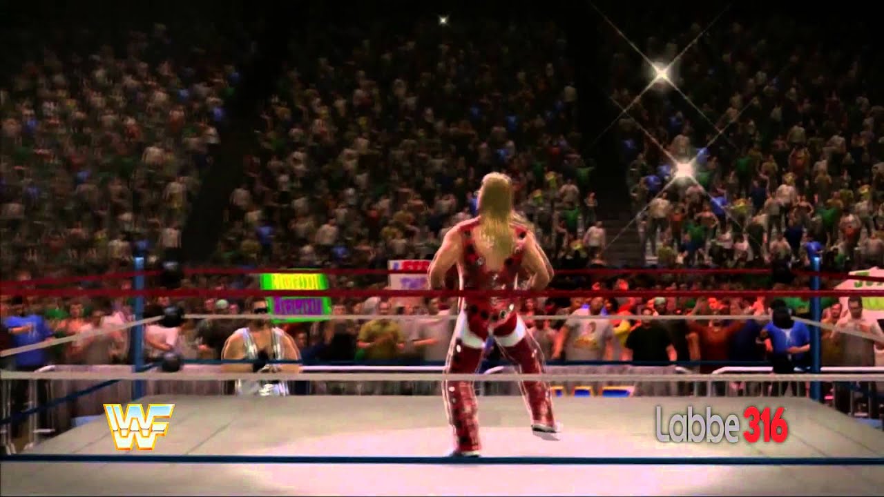 WWE 2k14 Classic Raw Shawn Michaels vs Razor Ramon Entrance - YouTube
