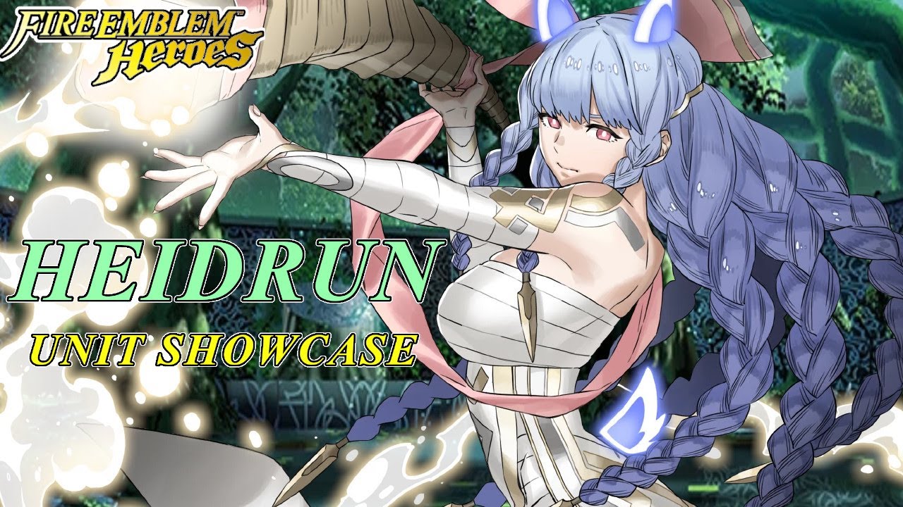Fire Emblem Heroes - Heidrun Unit Showcase ( Builds, Dialogue ...