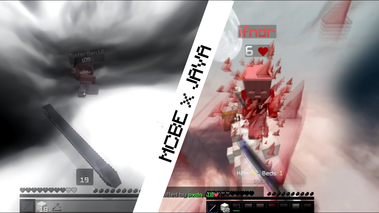 "VICIOUS CIRCLE" | MCBE x JAVA Bedwars Clips | Minecraft Edit / Montage - YouTube