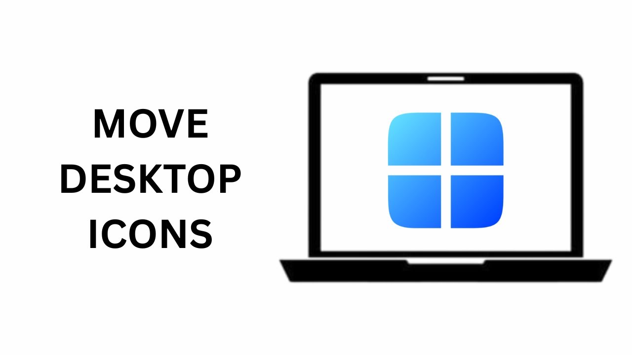 How To Move Desktop Icons Anywhere you want on Windows 11/10 - YouTube