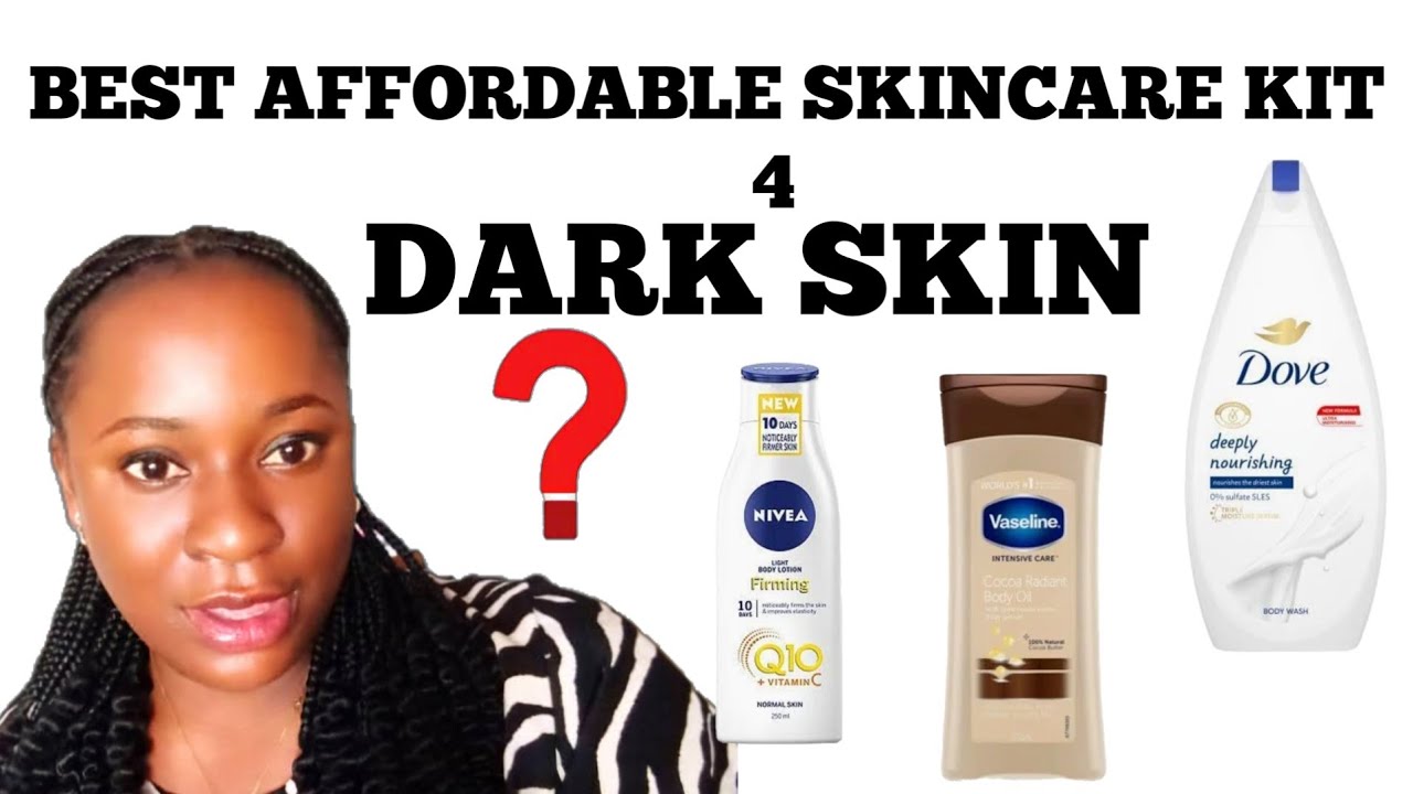 HOW TO ACHIEVE A GLOWING SKIN FOR DARK SKIN#blackgirlmagic - YouTube