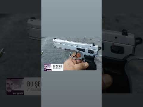 Silahçı Erhan Usta'dan canik P120 komple Mat krom kaplama hareketliler siyah Krom kaplama Bayrampaşa