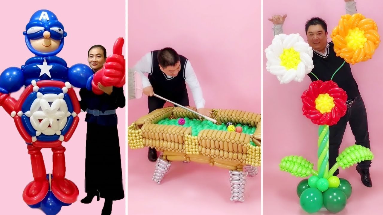 How To Make A Billiards Table With Balloons - Make Everything From ...