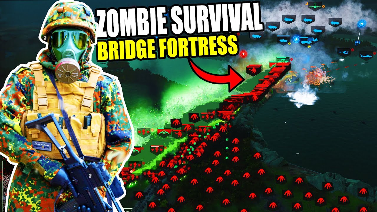 This Terrifying New ZOMBIE SURVIVAL Simulator has a BRIDGE FORTRESS ...