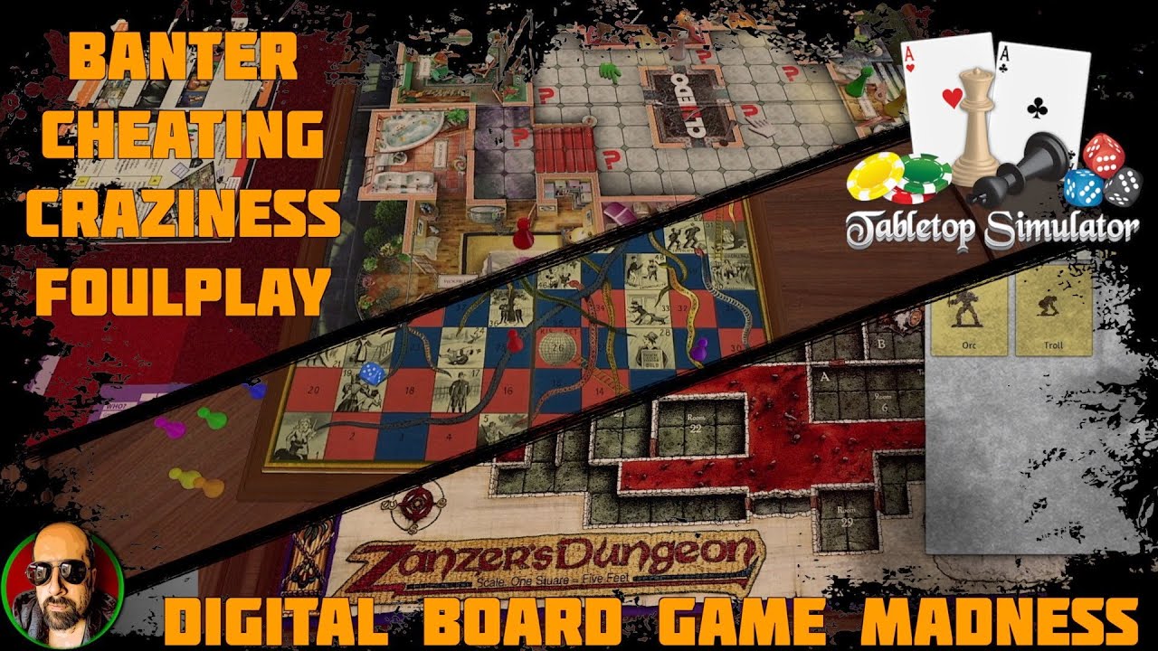 TableTop Simulator | Cluedo | Snakes & Ladders | Short DnD - YouTube